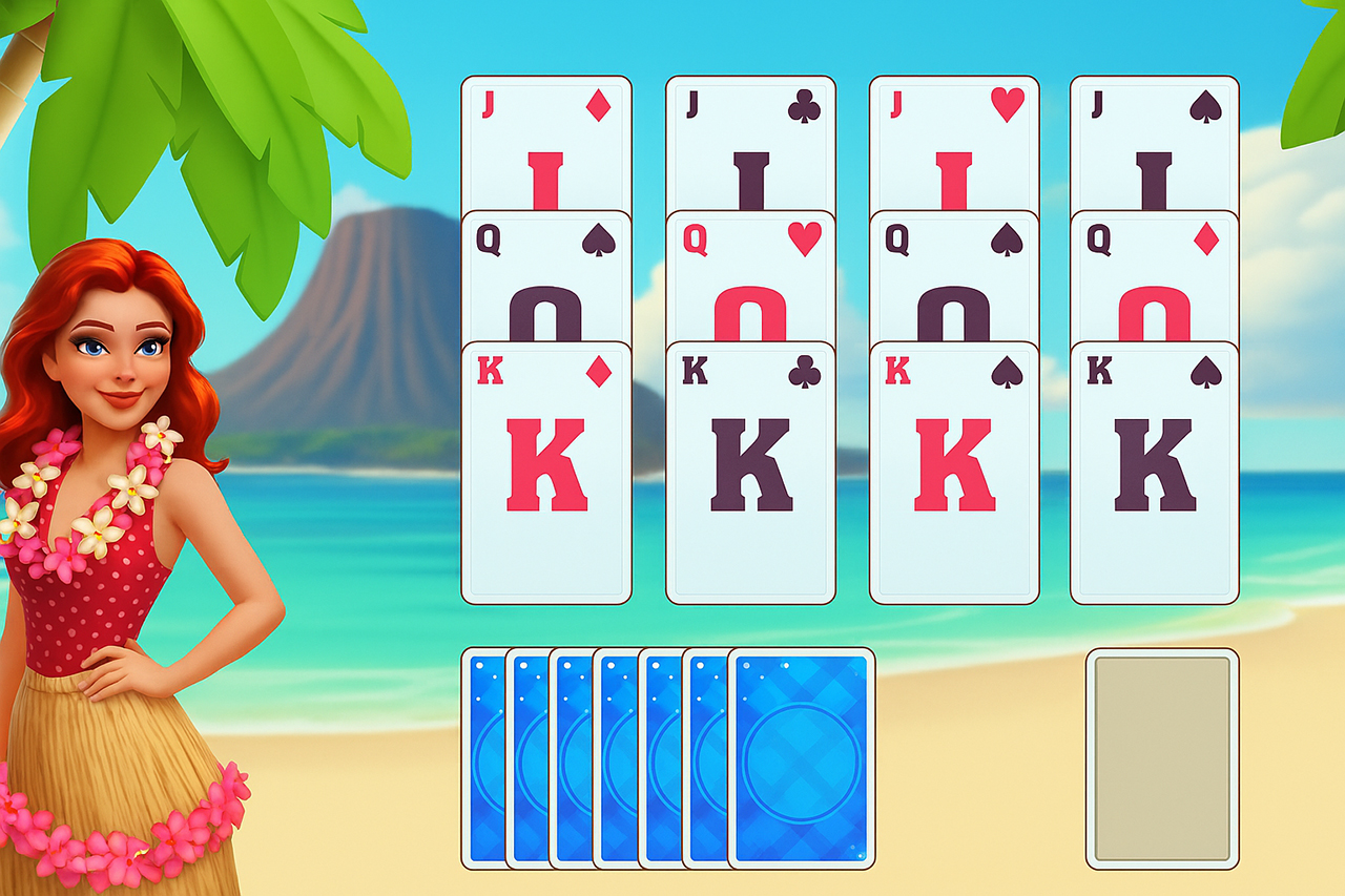 Palm Island Solitaire | 🕹️ Play Online Free on Xplayfun